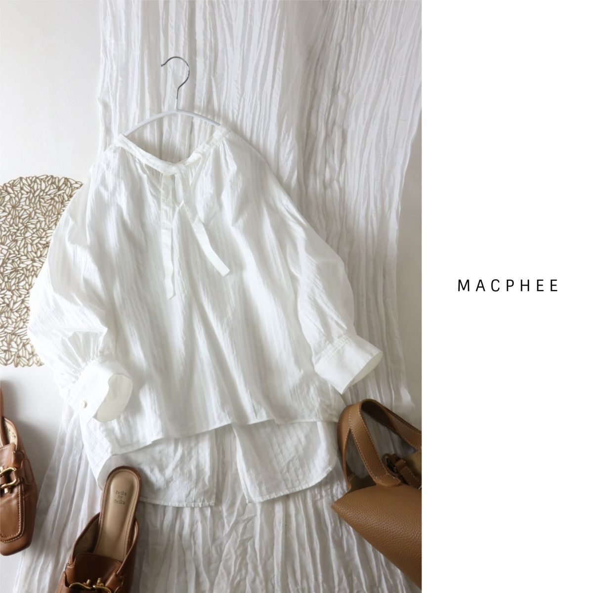 【目立った傷や汚れなし】1.7万☆トゥモローランド/マカフィー MACPHEE☆コットンステッチドビーストライプ ネックギャザーブラウス 日本製☆M-S 5911の落札情報詳細 - Yahoo ...