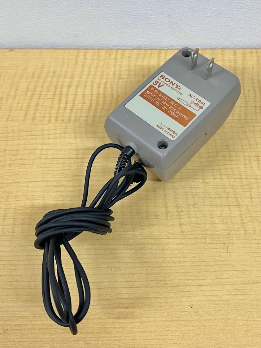 【やや傷や汚れあり】SONY ACアダプター AC-E30L DC 3V 700mA (TCS-8000M TCS-8000 TCM-410 ...