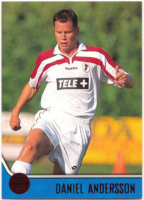 【やや傷や汚れあり】Daniel Andersson 2000 Merlin Serie A Ruby Parallel 100枚限定 ルビーパラレルカード ダニエル・アンダーソンの落札情報 ...