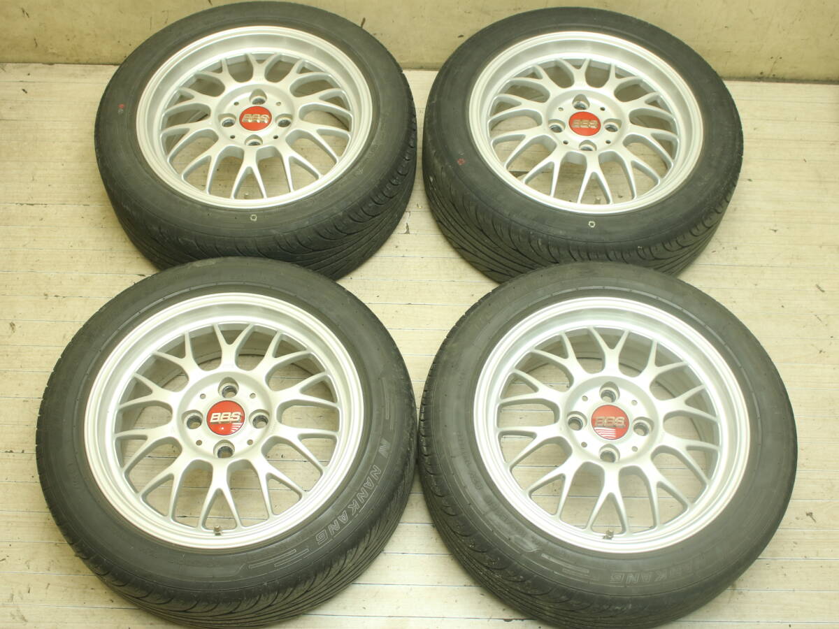 【傷や汚れあり】送料無料 BBS ホイール RG-F RG357 195/50R15 15 × 6.5J PCD 100 シルバー 4本 鍛造 FORGED 軽量 RGFの落札情報詳細 ...