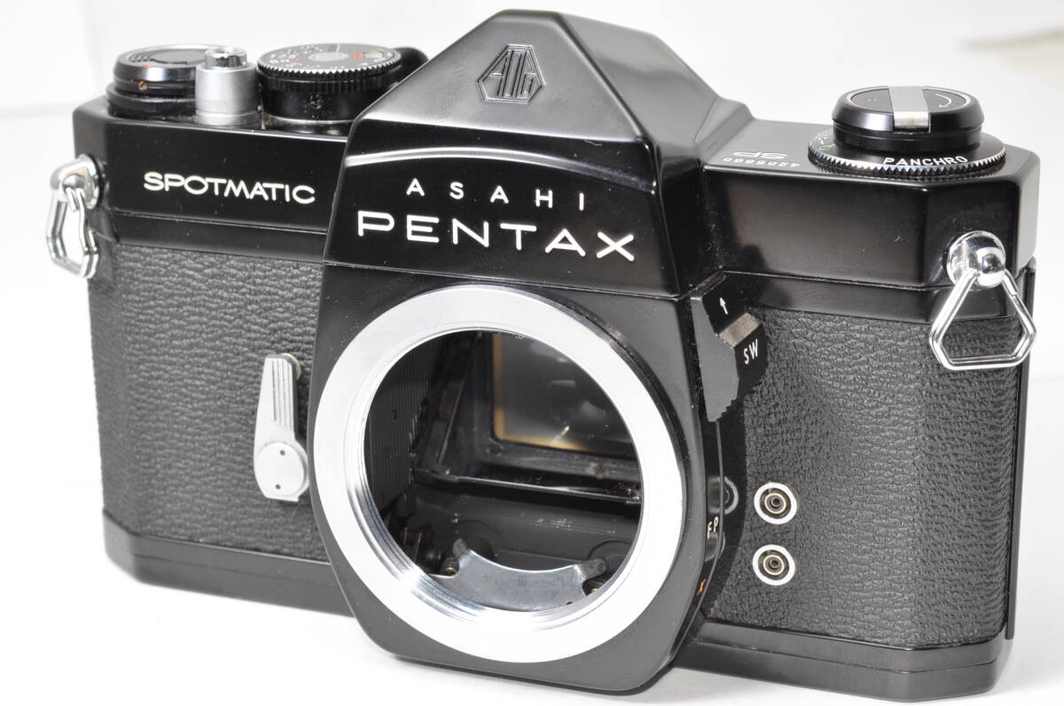 【全体的に状態が悪い】AK0604806 ASAHI PENTAX アサヒペンタックス SPOTMATIC 一眼レフフィルムカメラ Super ...