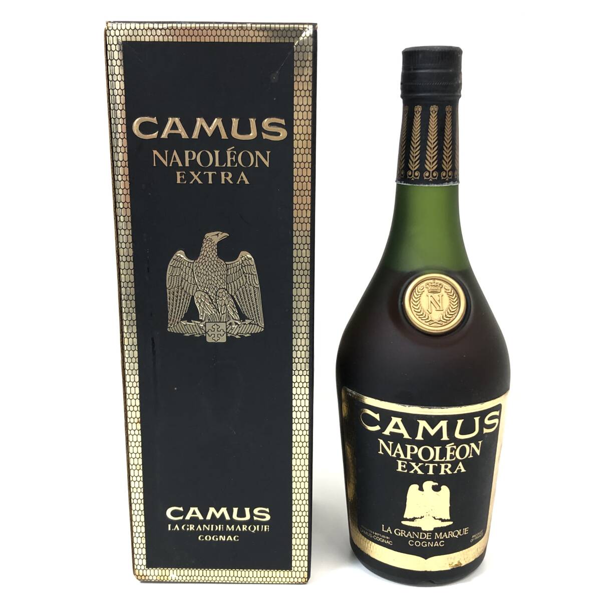 【未使用】1円〜 未開栓 CAMUS NAPOLEON EXTRA カミュ ナポレオン エクストラ LA GRANDE MARQUE COGNAC 700ml 40% 箱付きの落札情報詳細 ...