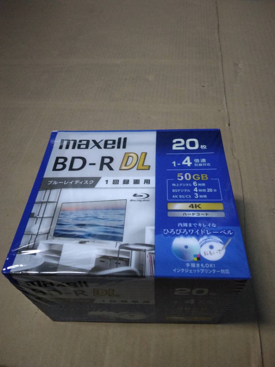 【未使用】Maxell｜マクセル 録画用BD-R DL BRV50WPG.20S [20枚 /50GB /インクジェットプリンター対応] 10-243の落札情報詳細 - Yahoo ...
