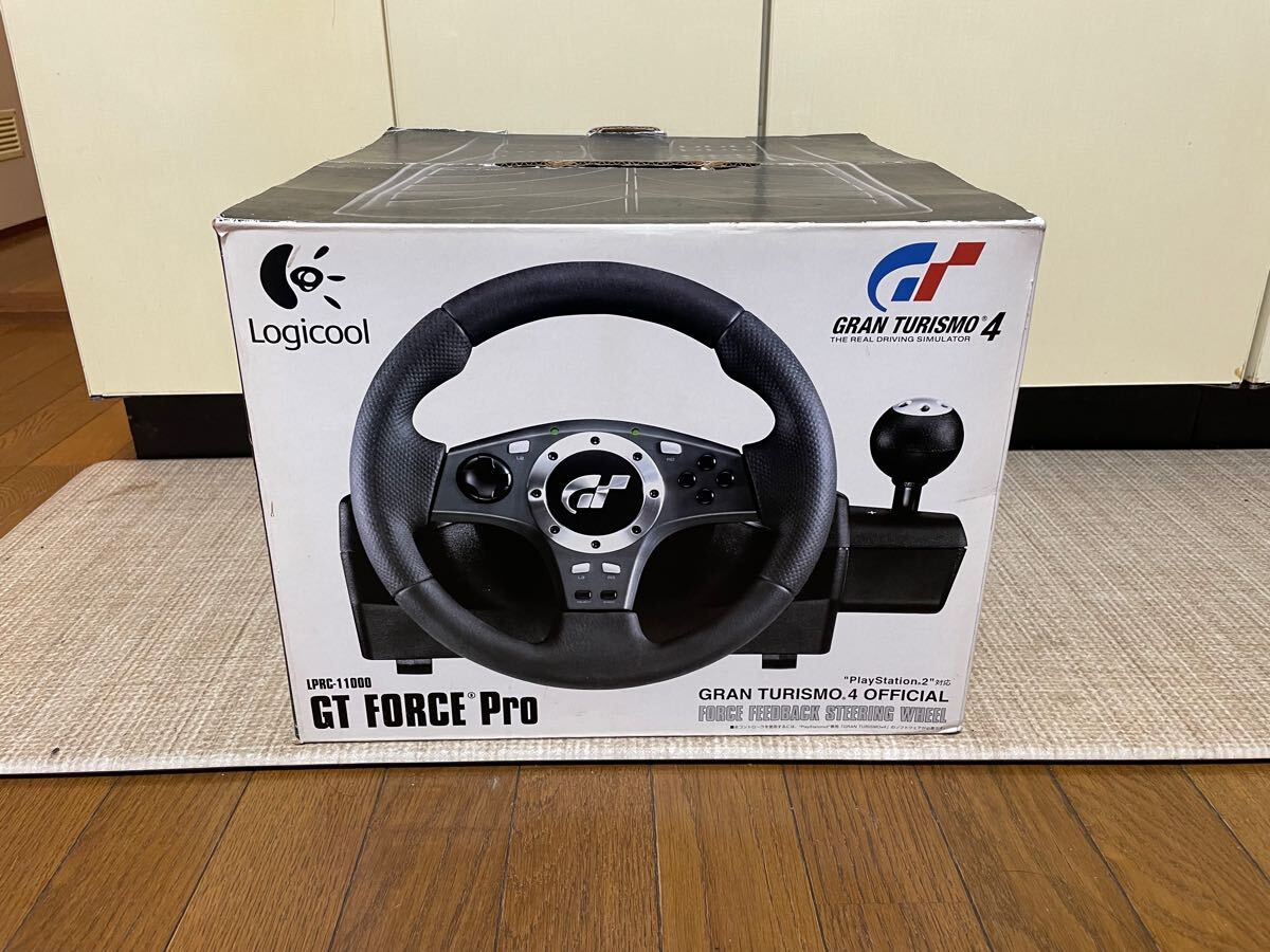 【やや傷や汚れあり】Logicool ロジクール ステアリングコントローラ GT FORCE Pro グランツーリスモ4対応の落札情報詳細 ...