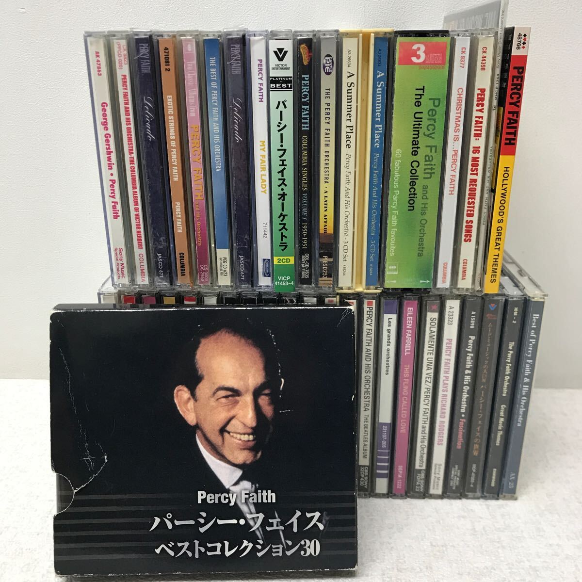【やや傷や汚れあり】I1107J3 まとめ★パーシー・フェイス PERCY FAITH CD 39巻セット 音楽 洋楽 イージーリスニング ...