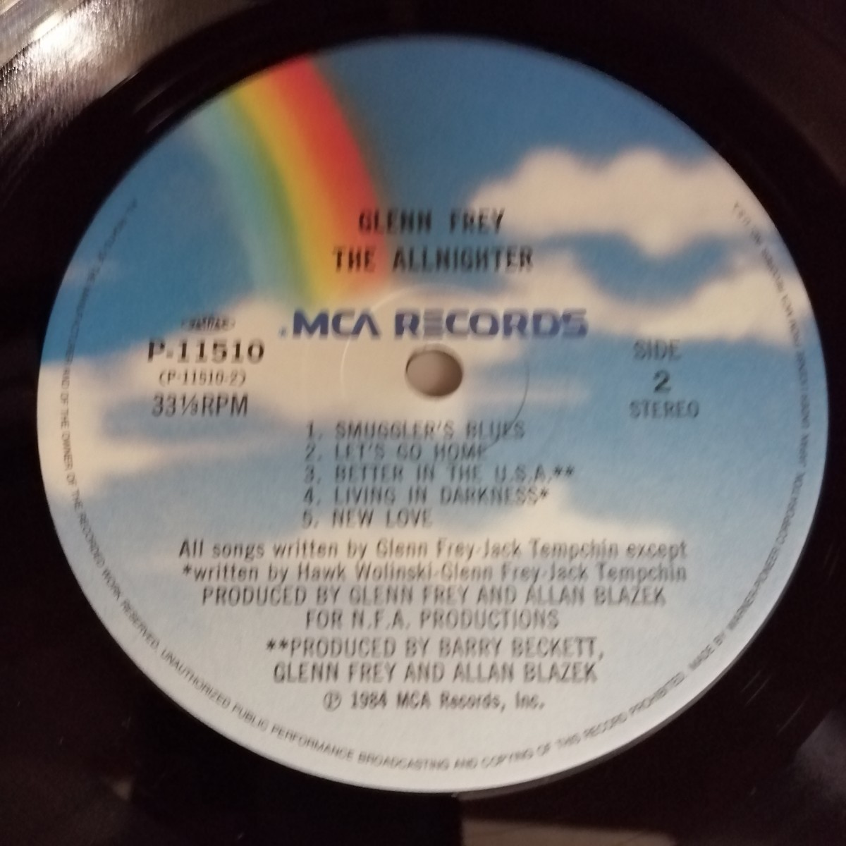 【やや傷や汚れあり】C12 中古LP 中古レコード グレン・フライ オールナイター 帯付国内盤 P-11510 GLENN FREY the allnighterの落札情報詳細 - Yahoo ...