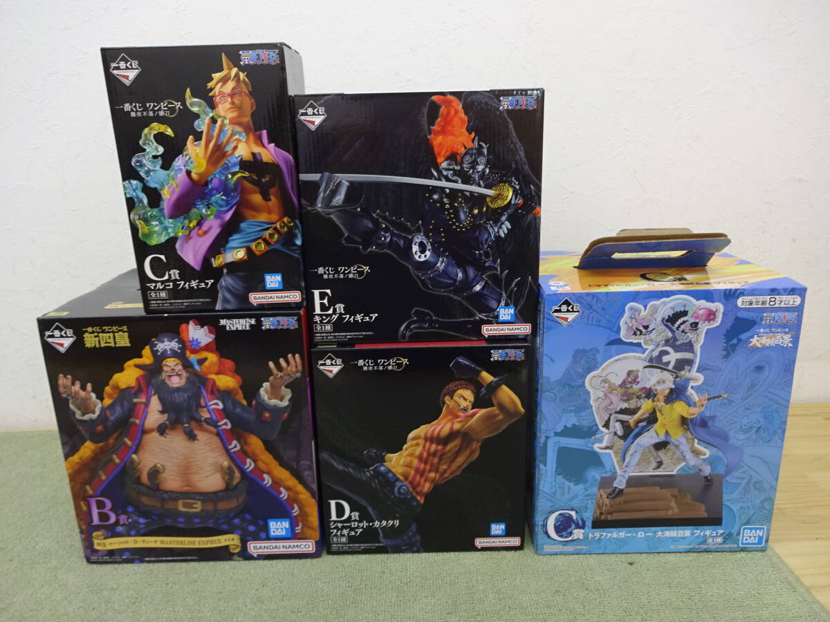 【やや傷や汚れあり】084-N81) 中古品 一番くじ ワンピース B C D E賞 フィギュア 5体セット マルコ ロー ティーチ キング シャーロットの落札情報詳細 - Yahoo ...