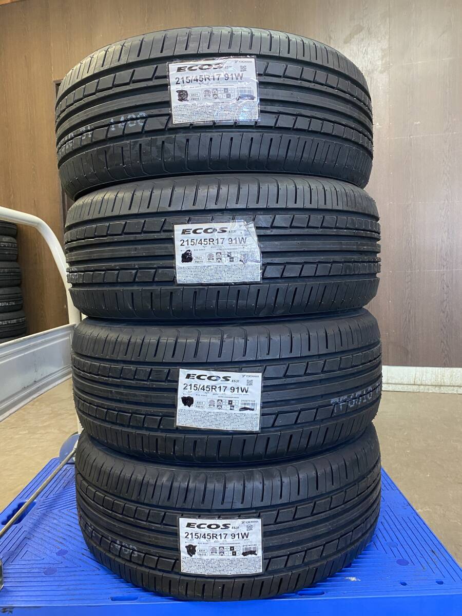 【未使用】【法人宛限定送料無料】YKM45R17-2 215/45R17 91W ヨコハマ EECOS ES31 4本セット 2022年製の落札情報詳細 - Yahoo!オークション落札価格 ...