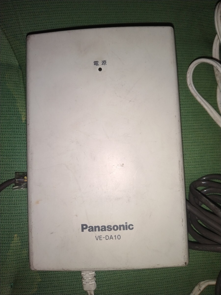【全体的に状態が悪い】☆Panasonicドアホンアダプター☆VE-DA10ジャンク品扱い☆6極6芯モジュラーコード・取付金具付☆の落札情報詳細 - Yahoo!オークション落札価格検索 オークフリー