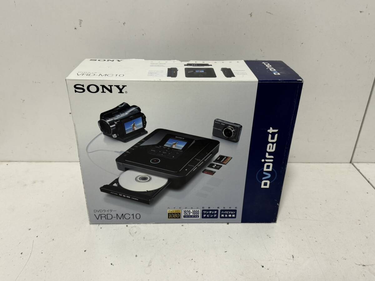 【未使用】【未使用品】【ソニー SONY VRD-MC10 DVDライター 本体 アダプタ】の落札情報詳細 - Yahoo!オークション落札 ...
