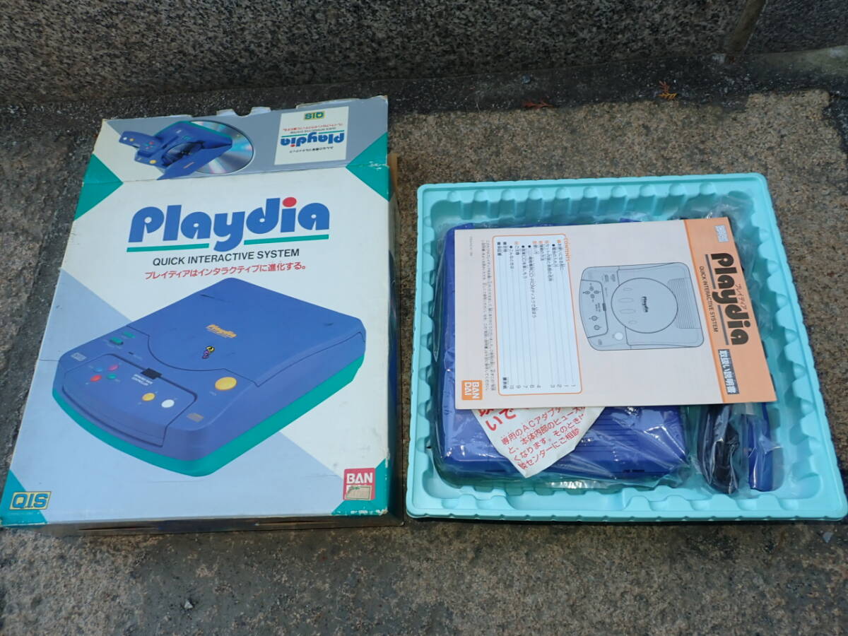 【やや傷や汚れあり】1円～ 未使用 に近い プレイディア Playdia 本体 BA-001 Q.I.S バンダイ BANDAI 箱 説明書付 G9402の落札情報詳細 - Yahoo ...