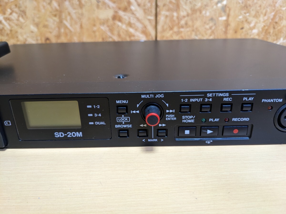 【傷や汚れあり】ジャンク品 タスカム TASCAM SD-20M リモコン付き 電源コード欠品 TEAC CORPORATIONの落札情報詳細 ...