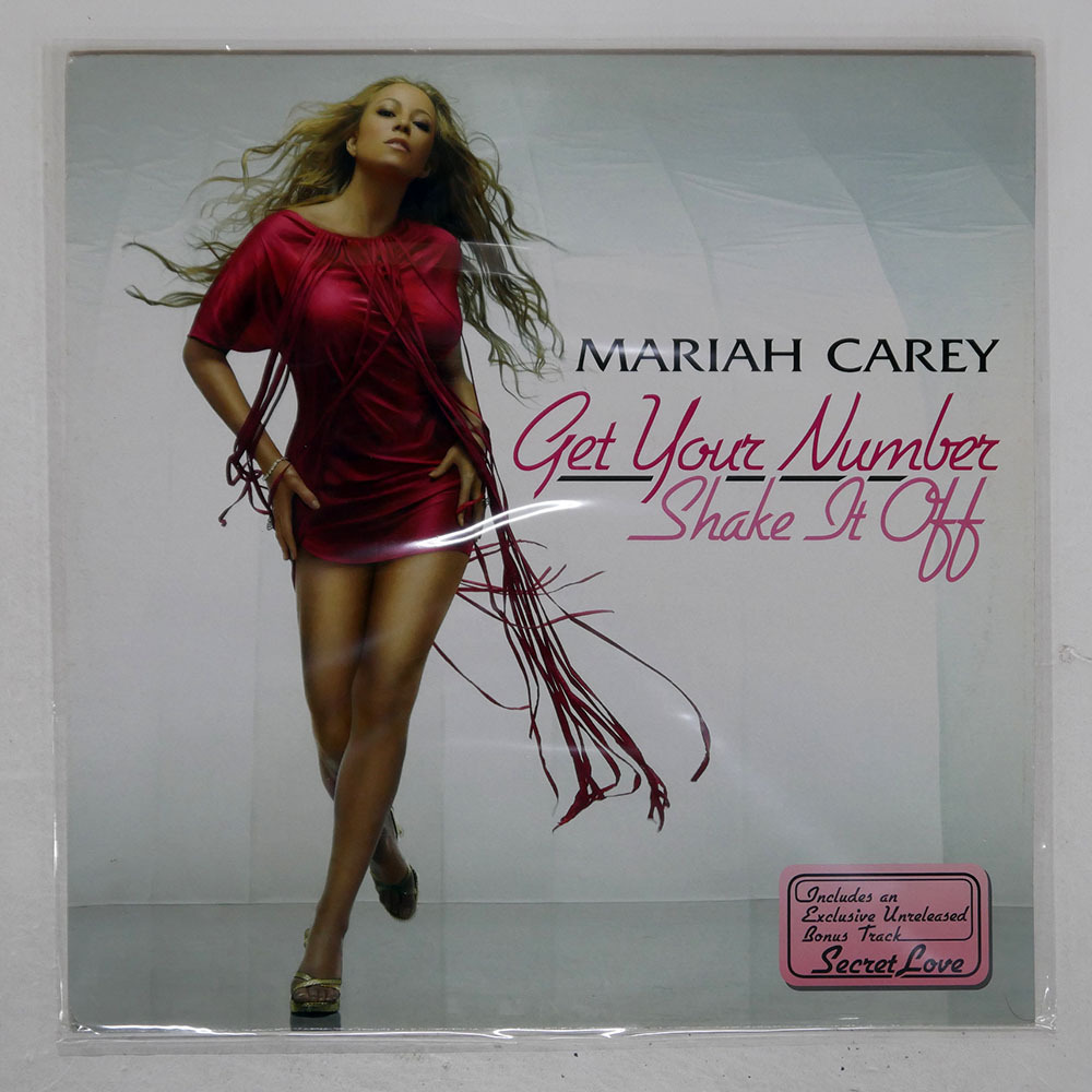 【やや傷や汚れあり】ヨーロッパ盤 MARIAH CAREY/GET YOUR NUMBER / SHAKE IT OFF/ISLAND DEF ...