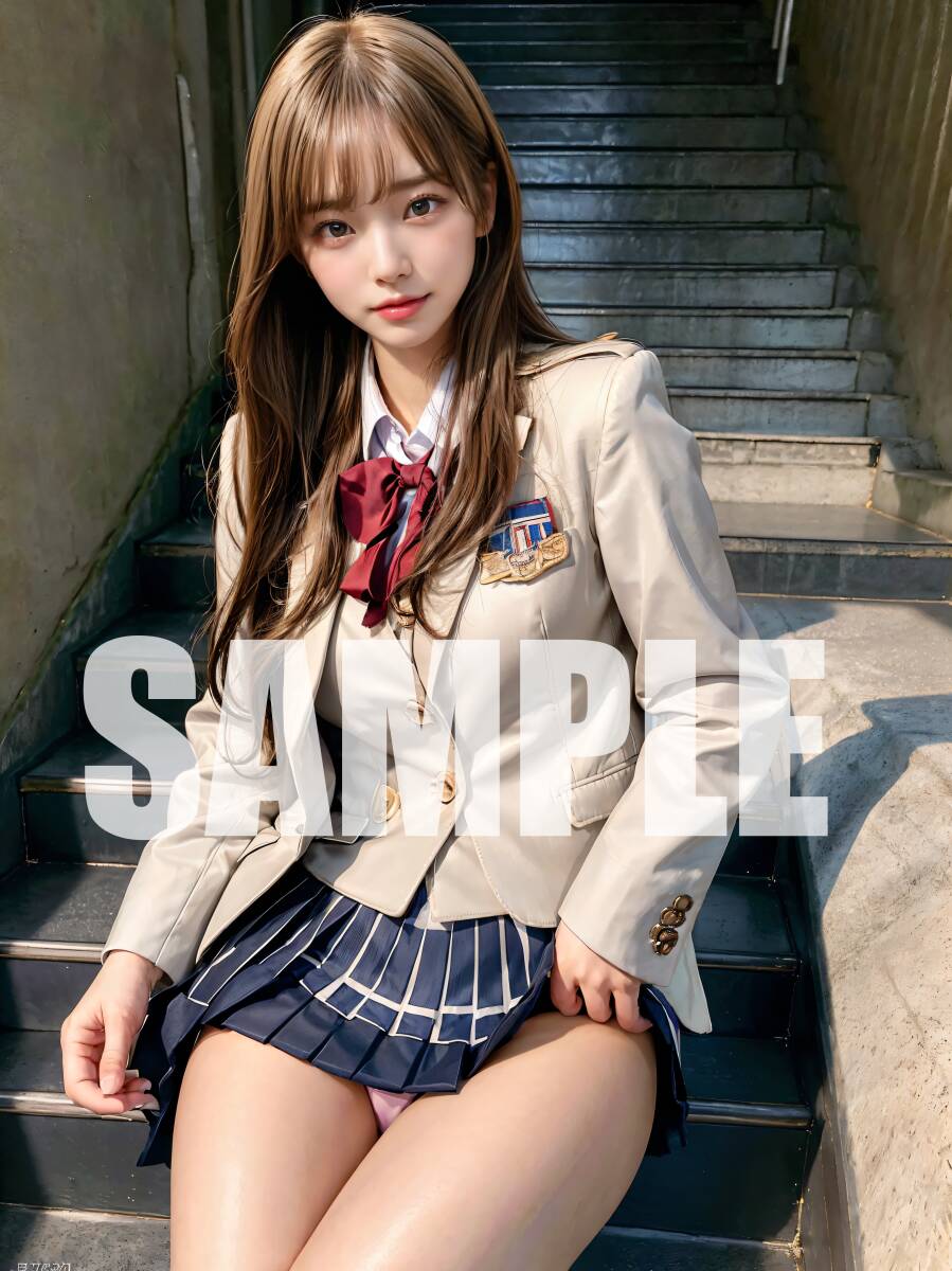 【未使用】1212（6）【A4 AI美女 ポスター 高品質光沢紙】イラスト写真 セクシー かわいい 制服 女の子 下着 グラビア の落札情報詳細 - Yahoo!オークション落札価格検索 オークフリー