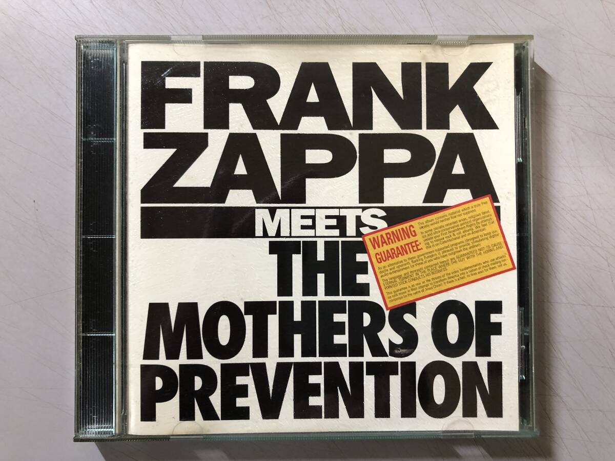 【やや傷や汚れあり】CD FRANK ZAPPA Meets The Mothers Of Prevention フランクザッパ RCD10547の落札情報詳細 - Yahoo!オークション ...