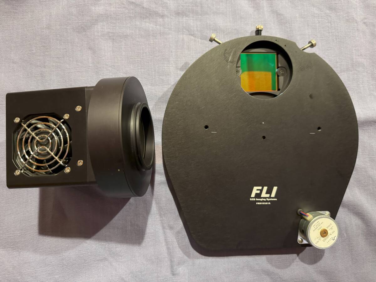 【目立った傷や汚れなし】FLI カメラML16803 FLIカラーフィルターホイールCFW-5-7 BAADER ナローバンドフィルター ...