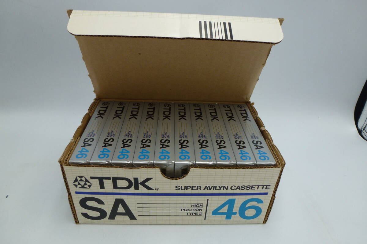 【未使用】送料無料 当時物 TDK カセットテープ SA46 未開封 10本セット ハイポジの落札情報詳細 - Yahoo!オークション落札 ...