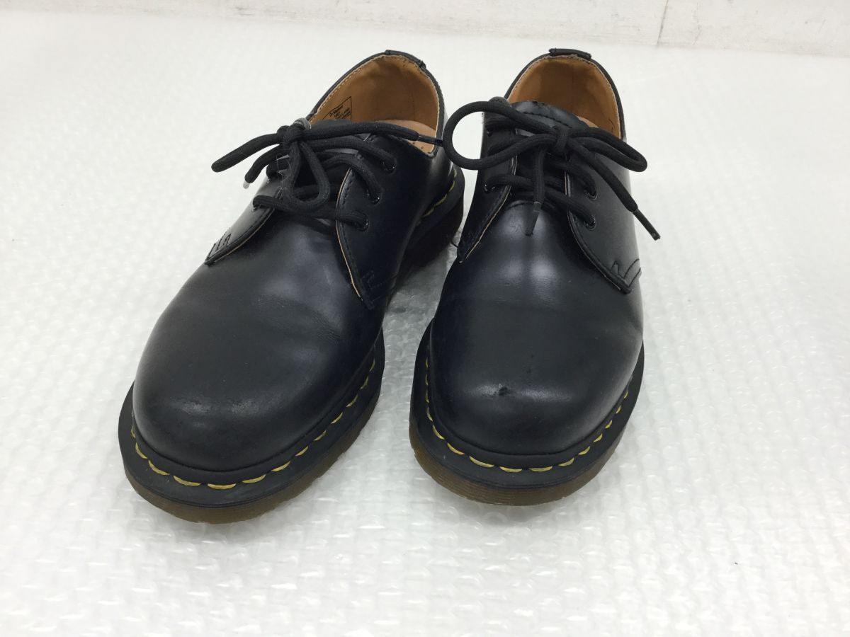 【中古】D691-80 良品 Dr.Martens ドクターマーチン UK5 US6 約24㎝ 1461 3ホール ブラックの落札情報詳細 - Yahoo!オークション落札価格検索 オークフリー