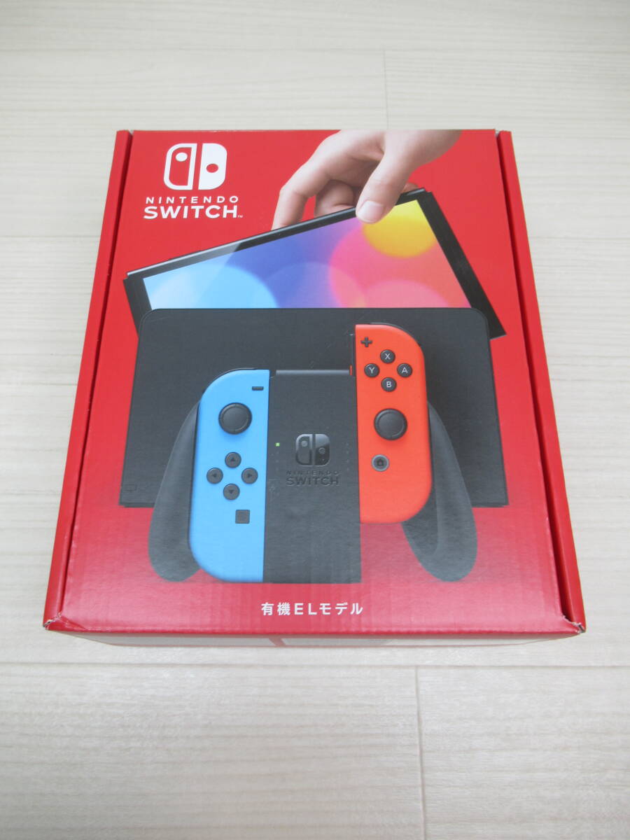 【未使用】60/Q212★ニンテンドースイッチ本体★Nintendo Switch本体 有機ELモデル ネオンブルー ネオンレッド★HEG-S-KABAA★外箱ダメージ有★未使用の落札情報詳細 ...