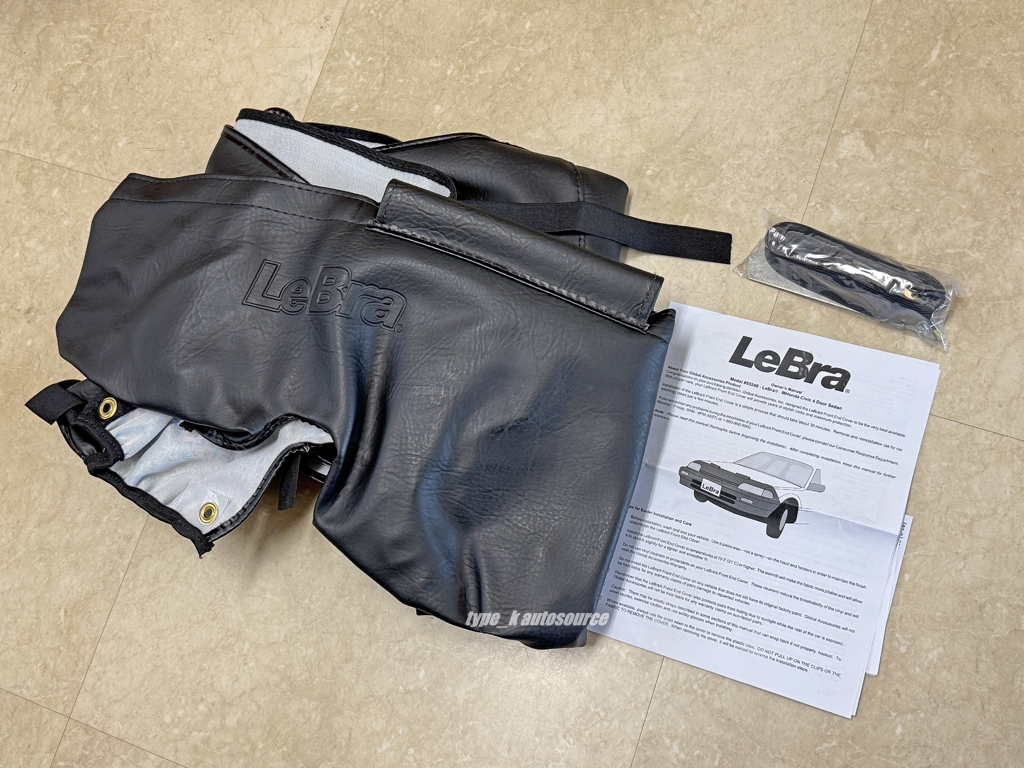 【未使用】LeBra製フルブラ 88-89 US HONDA ホンダ CIVIC シビック 4dr セダン 前期 EF系 フルブラ フルノーズ ...