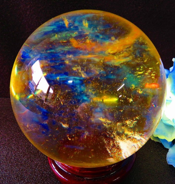 【未使用】絶品★★超綺麗K9シトリン水晶丸玉★超巨大1.35kg★118mm台座付TK3400の落札情報詳細 - Yahoo!オークション落札価格検索 オークフリー