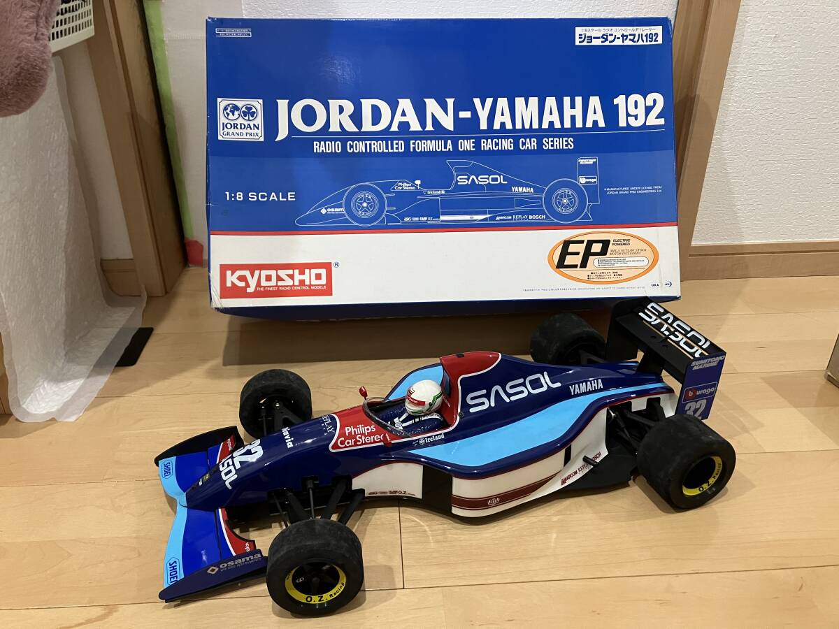 【未使用】1/8 京商 ジョーダン ヤマハ 192 JORDAN192（Kyosho F1レーサー）★検索用 F102、F103の落札情報詳細 - Yahoo!オークション落札価格検索 オークフリー