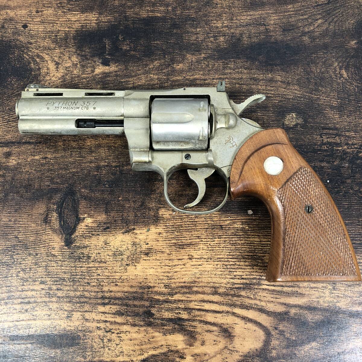 【やや傷や汚れあり】#009 コクサイ COLT PYTHON .357 ガスガン エアーガン エアーソフトガン モデルガンの落札情報詳細 - Yahoo!オークション落札価格検索 オークフリー