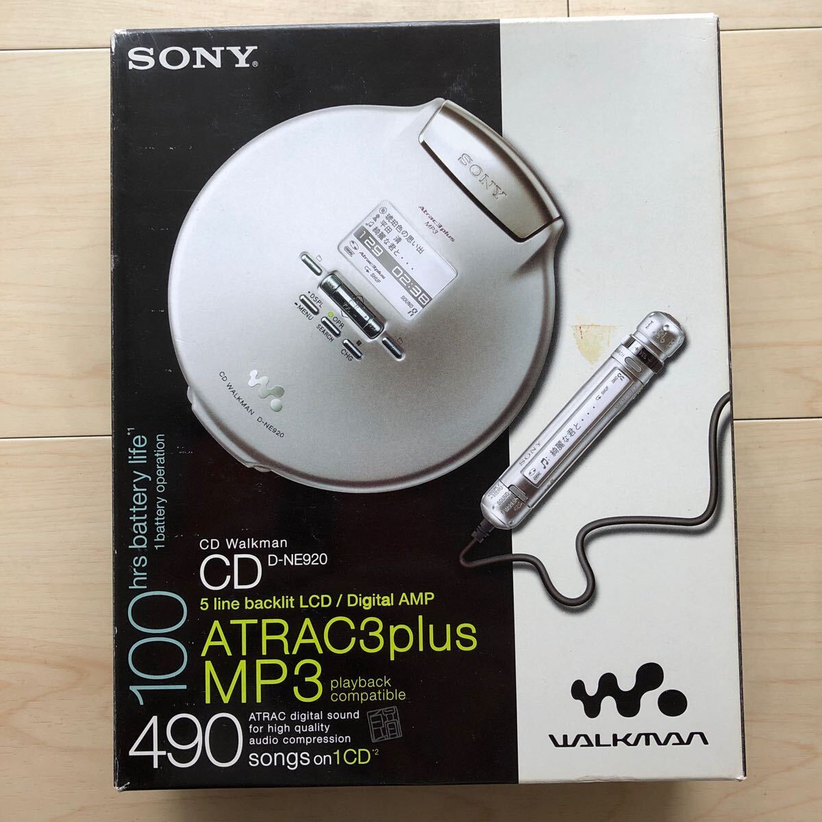 【未使用に近い】★ 希少 ソニー CDウォークマン 未使用に近い ★ SONY CD WALKMAN D-NE920 ATRAC3plus/MP3 ポータブルCDプレーヤーの落札情報詳細 ...