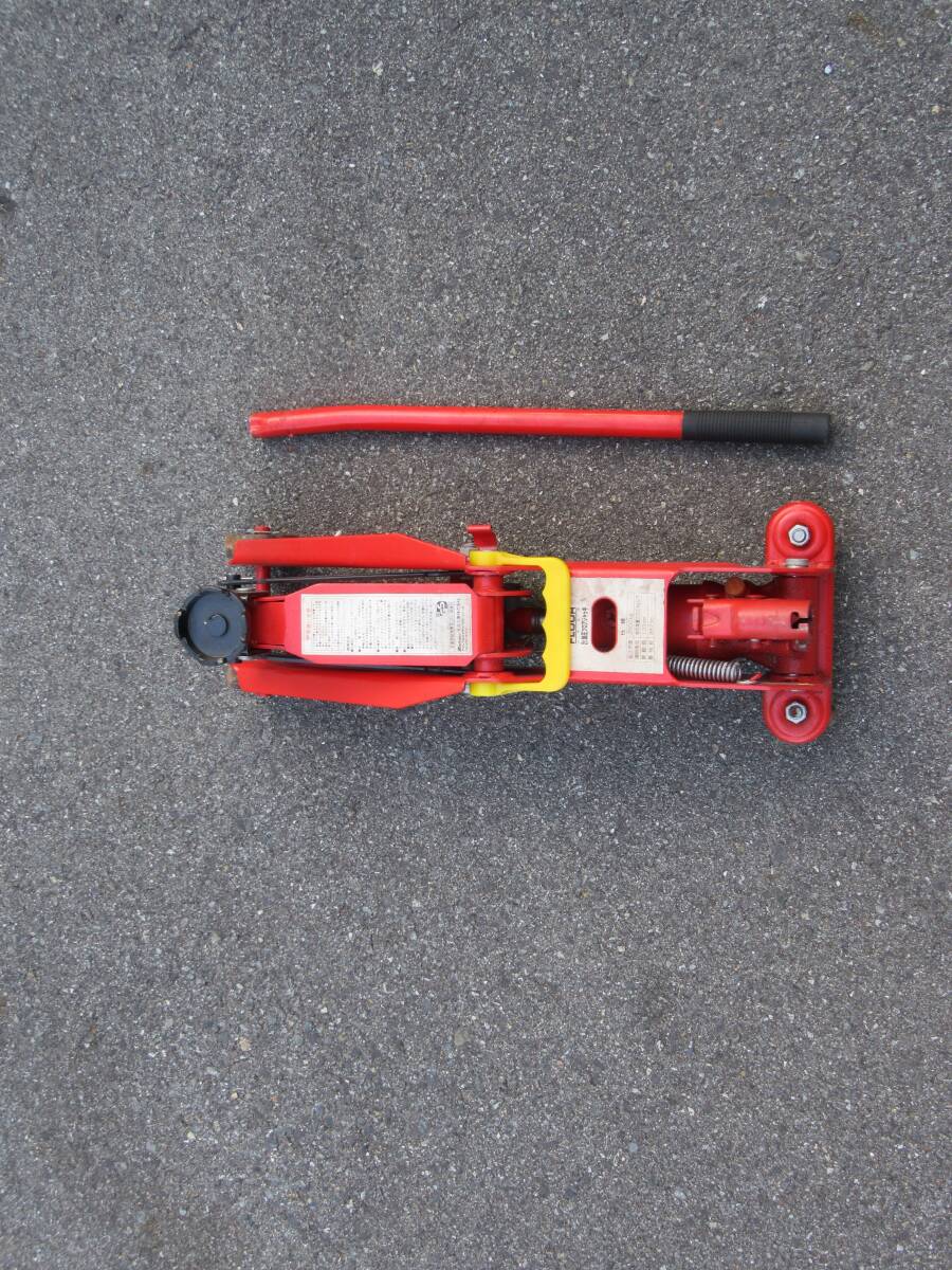 【やや傷や汚れあり】★大自工業 Meltec★2トン 油圧ジャッキ★2t 油圧式 フロアジャッキ☆自動車等の重量物を簡単リフト☆の落札情報詳細 - Yahoo!オークション落札価格検索 オークフリー