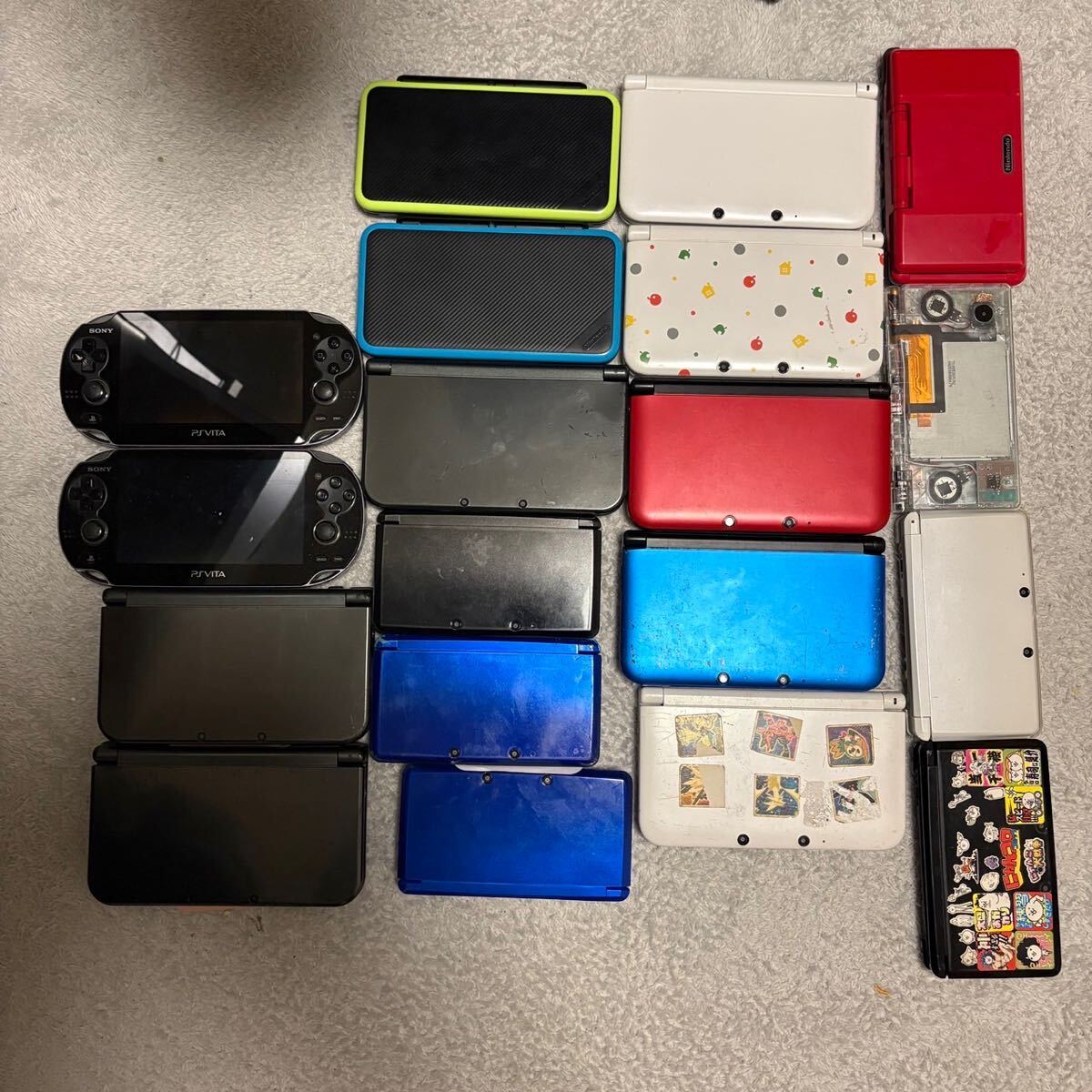 【全体的に状態が悪い】Nintendo 3DSLL New3DSLL new2DSLL ジャンク品まとめ売り ゲーム機 ニンテンドー 3DS DSの落札情報詳細 - Yahoo!オークション ...
