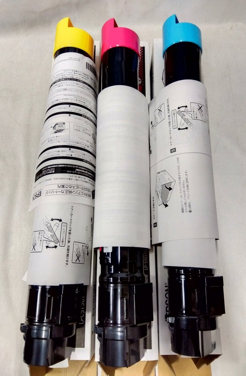 【未使用】【埼玉発】☆純正未使用品☆【EPSON】ETカートリッジ LPC3T36 ★LP-S9070/S9070PS用★3色セット★ (8-3073)の落札情報詳細 - Yahoo ...