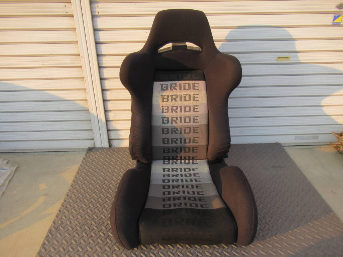 【傷や汚れあり】BRIDE ブリッド BRIX ブリックス セミバケットシート 中古品 AE86 KP61 カリーナ セリカ シルビア S13 180SX スカイライン セフィーロ A31の ...