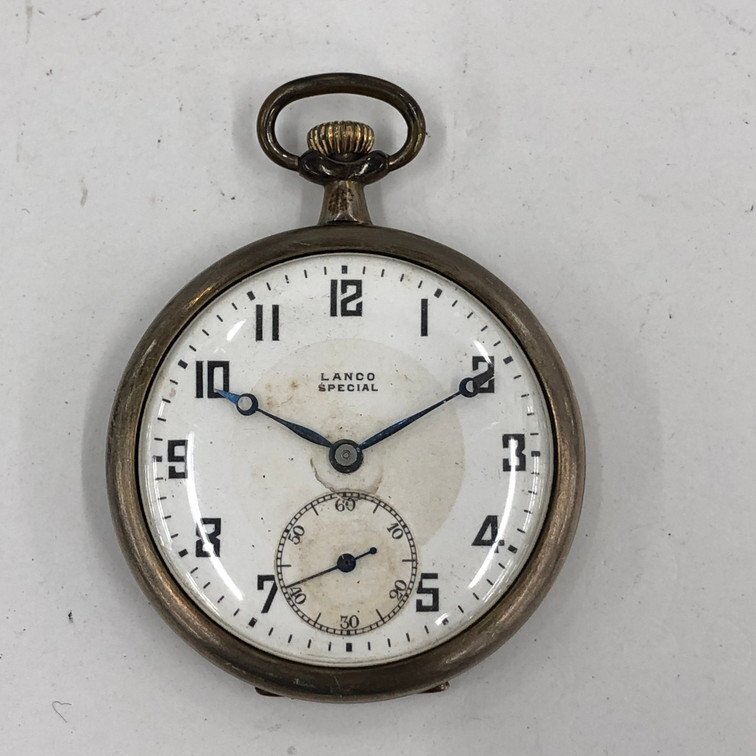 【傷や汚れあり】LANCO SPECIAL 懐中時計 不動品 K18刻印 総重量45.7g【DAAW7057】の落札情報詳細 - Yahoo!オークション落札価格検索 オークフリー
