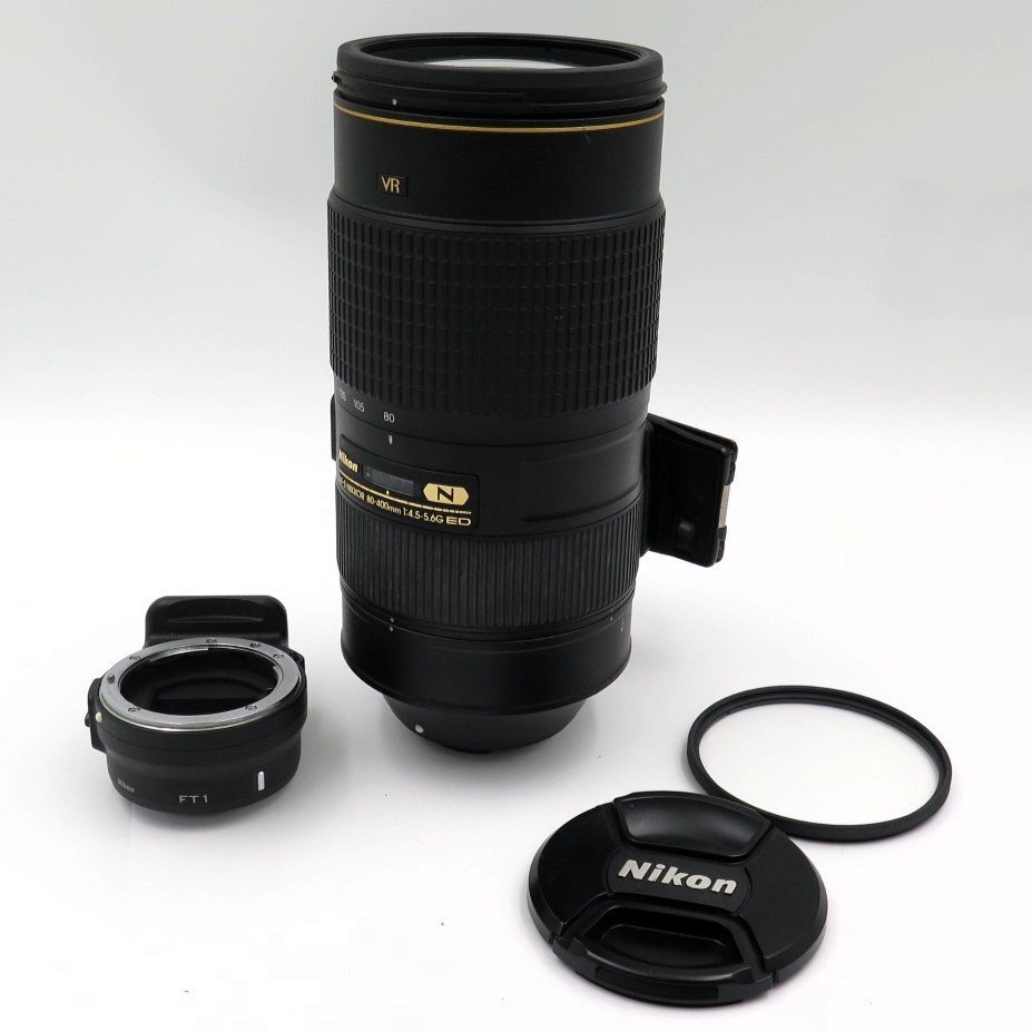 【目立った傷や汚れなし】Nikon ニコン AF VR-NIKKOR 80-400mm 1:4.5-5.6D ED 望遠ズームレンズの落札情報詳細 - Yahoo!オークション落札価格検索 ...