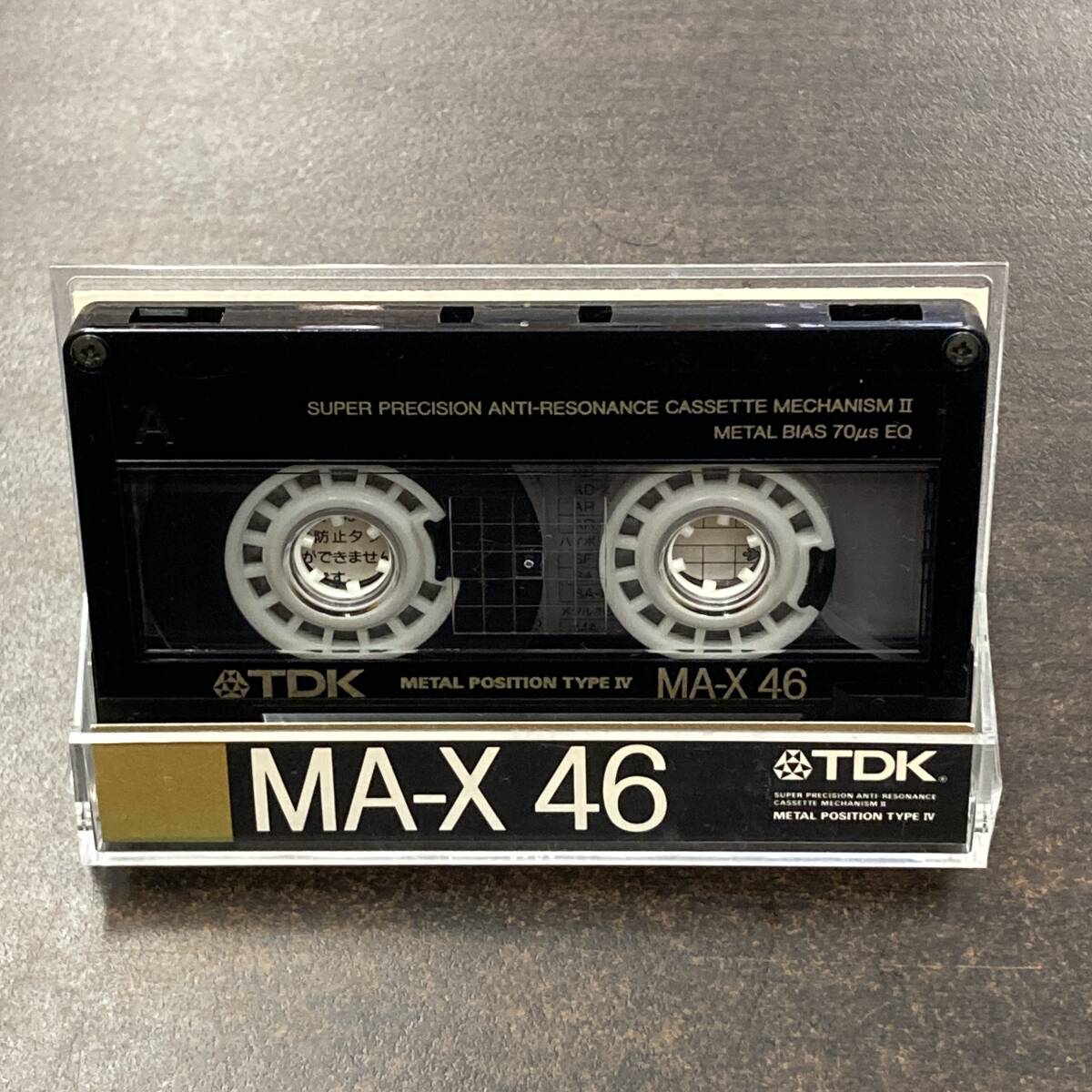 【やや傷や汚れあり】247 TDK MA-X 46分 メタル 1本 カセットテープ/One TDK MA-X 46 Type IV Metal ...