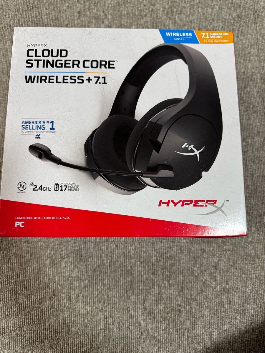 【目立った傷や汚れなし】HyperX Cloud Stinger Core 7.1サラウンド ワイヤレス ゲーミングヘッドセット HHSS1C-BA-BK/Gの落札情報詳細 - Yahoo ...