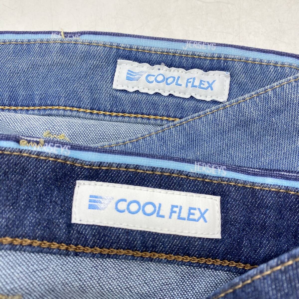 【やや傷や汚れあり】送料無料g36290 EDWIN INTERNATIONAL BASIC NO.E403CA JEREYS COOL FLEX ストレートジーンズ ビックサイズ メーカー ...