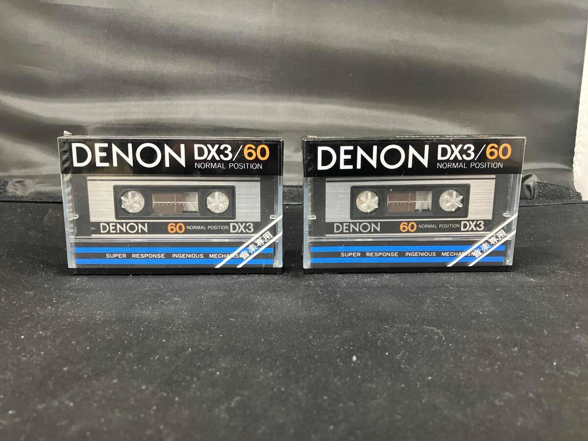 【目立った傷や汚れなし】DENON BIAS:NORMAL DX3/60 カセットテープ2個セット 未開封品の落札情報詳細 - Yahoo ...