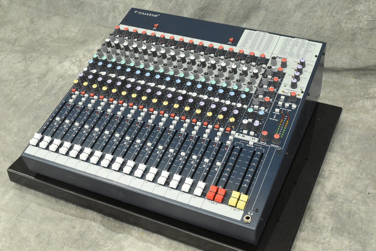 【傷や汚れあり】【J】Soundcraft FX16II アナログミキサー サウンドクラフト 3032259の落札情報詳細 - Yahoo ...