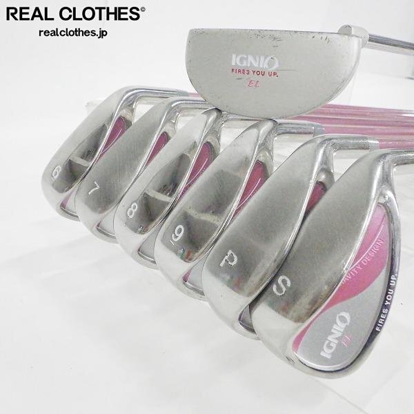 【傷や汚れあり】♪IGNIO イグニオ レフティ アイアン #7 左打ち / 8056M FLEX:R 送料は説明欄※現状品扱い 120の落札情報詳細 - Yahoo!オークション落札価格検索 ...