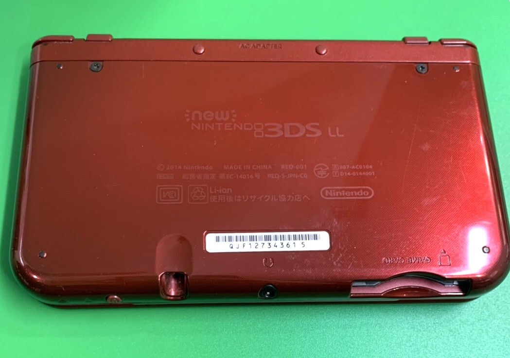 【傷や汚れあり】NEW NINTENDO 任天堂 3DS LL RED-001 通電OK 動作未確認ジャンク扱い品の落札情報詳細 - Yahoo!オークション落札価格検索 オークフリー