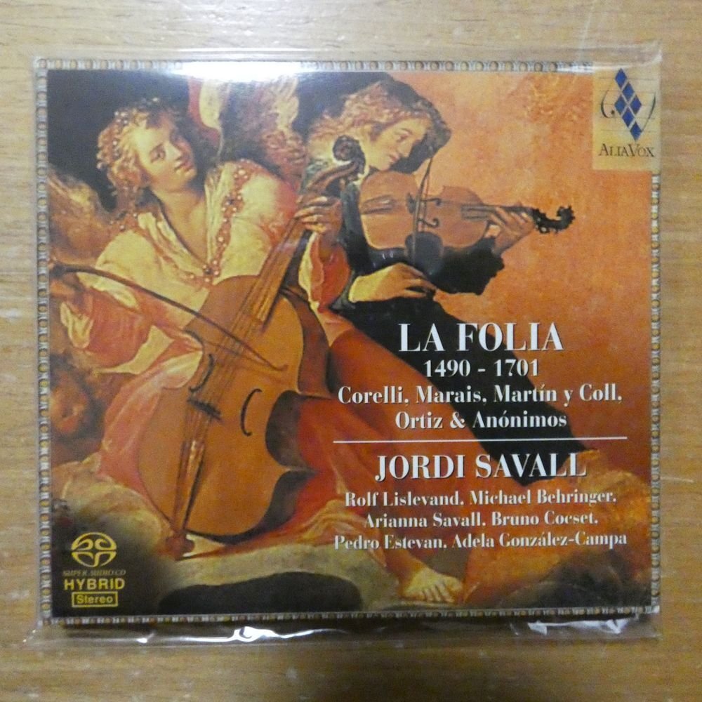 【やや傷や汚れあり】41129147;【ハイブリッドSACD】SAVALL / LA FOLIA(AVSA9805)の落札情報詳細 ...