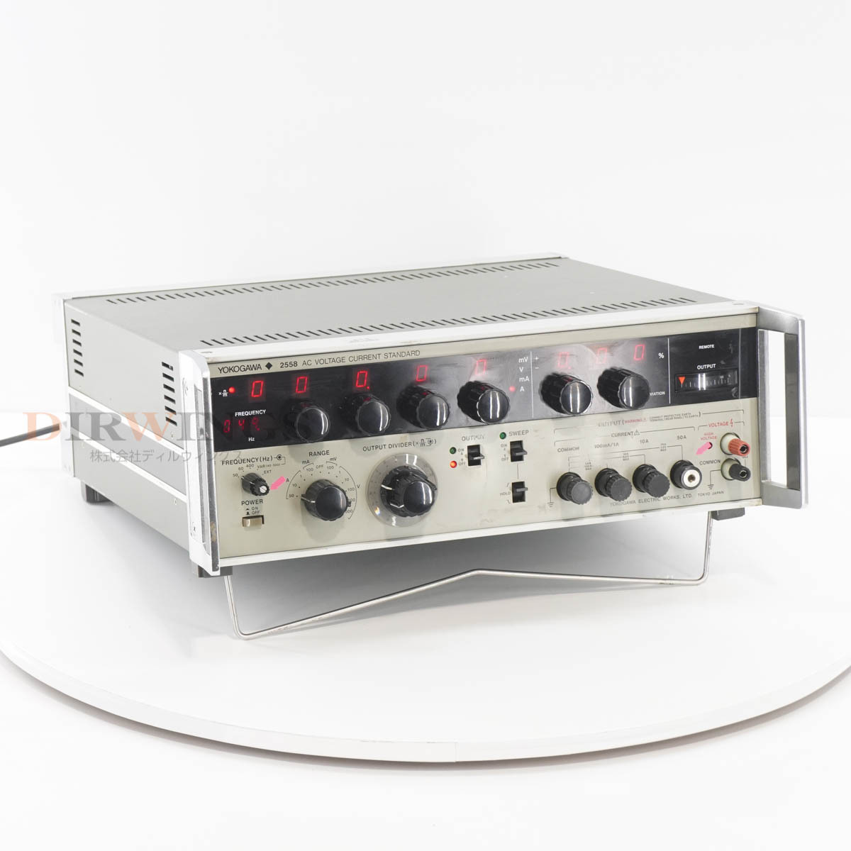 【傷や汚れあり】[JB] 保証なし 2558 2558 01 YOKOGAWA 横河 AC VOLTAGE CURRENT STANDARD 交流標準電圧電流発生器[06798-0047]の ...