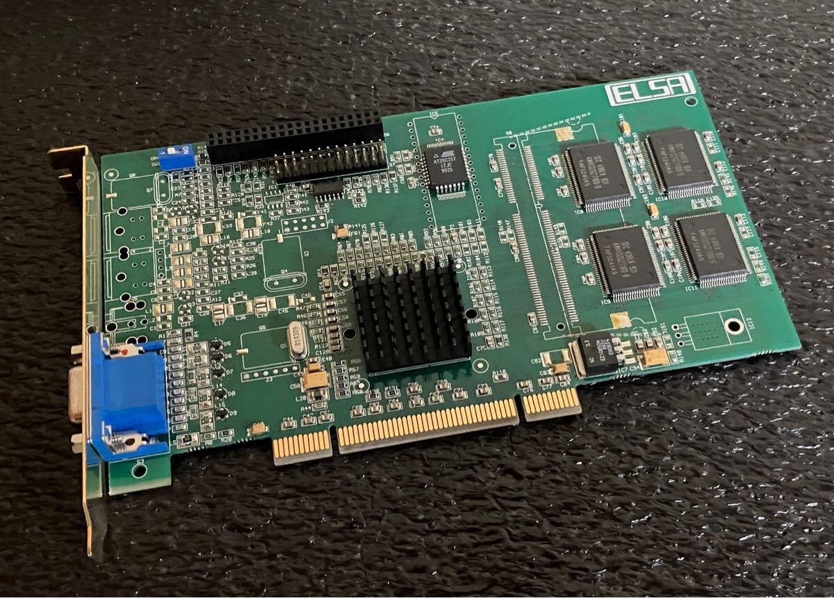 【目立った傷や汚れなし】ELSA Gloria Synergy-8 Compaq PCI PBXGK-BB ( 3Dlabs ...