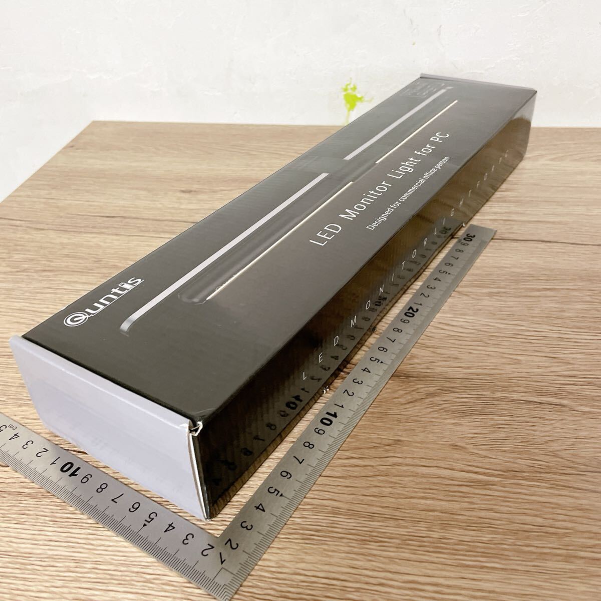 【未使用に近い】【開封のみ】Quntis★モニターライト バーライト 40cm モニター掛け式ライト デスクライト 昼白/昼光/電球色 演色性Ra98 照度700Luxの落札情報詳細 ...
