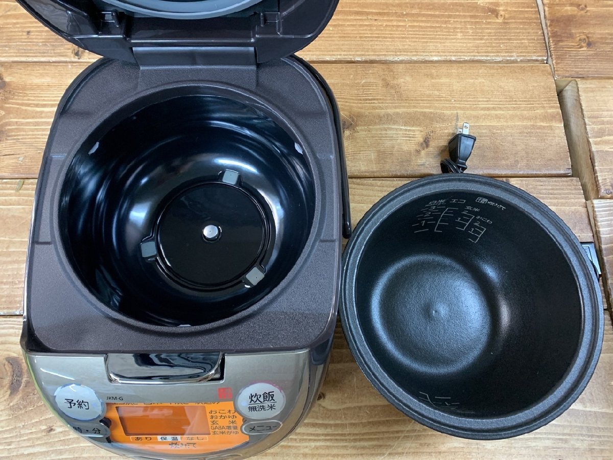 【やや傷や汚れあり】【NS-0326】タイガー JKM-G550 土鍋IH炊飯ジャー 3合炊き 通電確認済 東京引取可【千円市場】の落札情報 ...