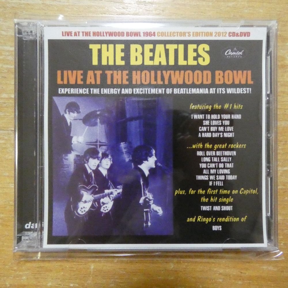 【やや傷や汚れあり】41131996;【コレクターズCD+DVD】THE BEATLES / LIVE AT THE HOLLYWOOOD ...