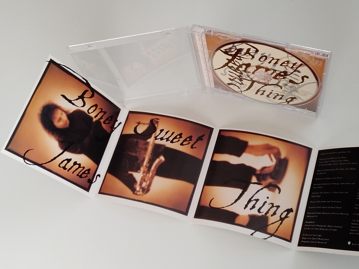【目立った傷や汚れなし】Boney James / Sweet Thing CD WARNER US 946929-2 ボニー・ジェイムス98年作美品,Al Jarreau,Paul ...