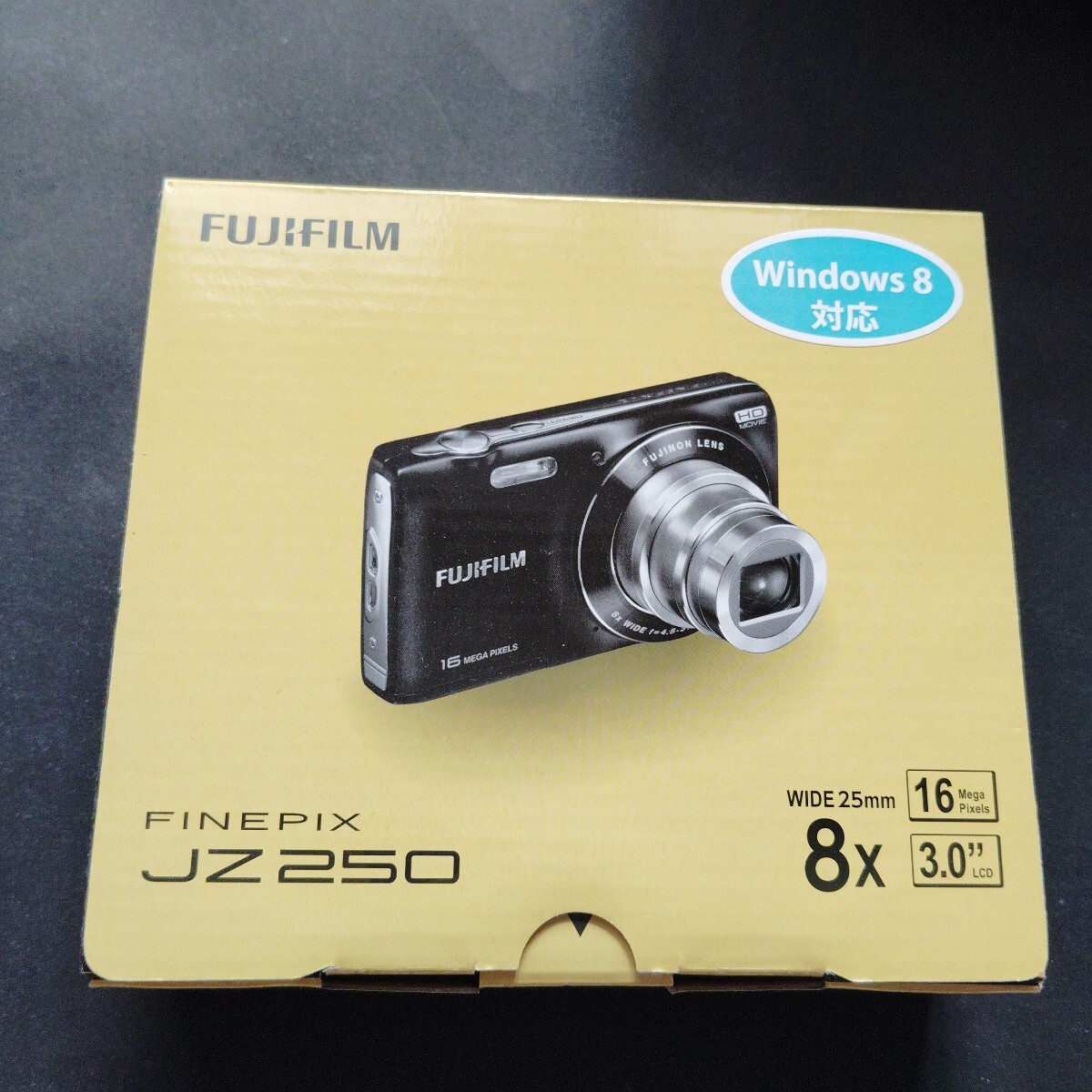 【未使用】FUJIFILM デジタルカメラ FinePix JZ250 光学8倍 シルバー F FX-JZ250S 未使用の落札情報詳細 ...