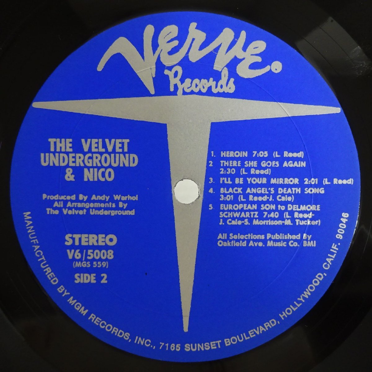 【やや傷や汚れあり】14045116;【US初期プレス/青T字ラベル/見開き】The Velvet Underground & Nico / S.T.の落札情報詳細 - Yahoo ...
